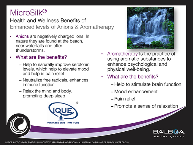 Microsilk - Health and Beauty | IQue Hottubs of Sweden