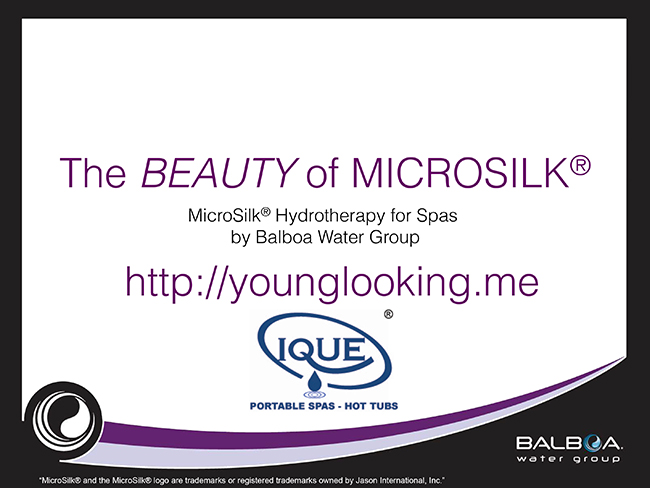Microsilk - Health and Beauty | IQue Hottubs of Sweden