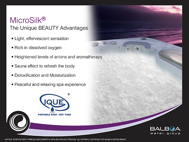 Microsilk - Health and Beauty | IQue Hottubs of Sweden